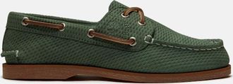 Timberland Klassischer Timberland Bootsschuh f&uuml;r Damen in Gr&uuml;n, Damen, Gr&uuml;n, Gr&ouml;&szlig;e