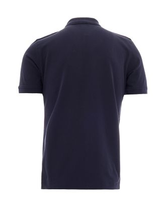 K-Way Mens Polo Shirt Vinnie Blue Depth Cotton T-shirts And Polos