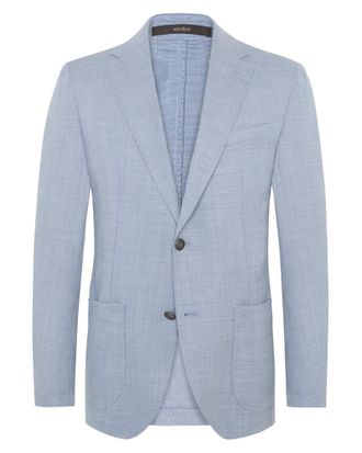 Windsor Strukturiertes Einreiher-Sakko aus einem Wollmix in