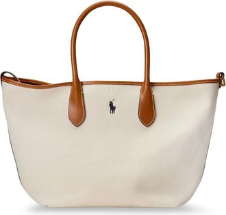 Polo Ralph Lauren Femme, Sacs, Beige, Taille: ONE Size Handle Bag