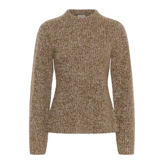Part Two Rundhals-Strickware - - Knitwear - Damen - Braun - XL