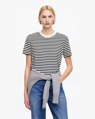 Arket Signature-T-Shirt -Blau