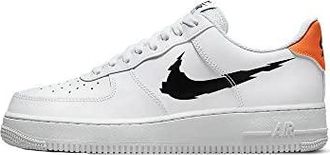 Nike Nike Air Force 1 07 Hommes Trainers DV6483 Sneakers Chaussures (UK 8 US 9 EU 42.5, White Black Summit White 100)