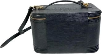 Louis Vuitton Pre-owned Vintage Epi Shoulder Vanity Bag - Femme - Pre-owned - Noir - Taille: ONE Size