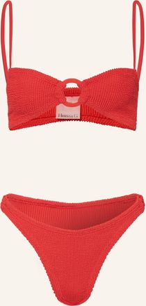 Hunza G Bustier-Bikini Misty rot