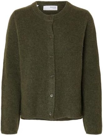 Selected Slflulu New Ls Cardigan Noos en Tricot, Kalamata., XL