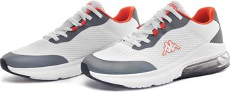 Kappa Herren Logo SUBBLE Athletic Shoes, White-Grey DK, 43 EU