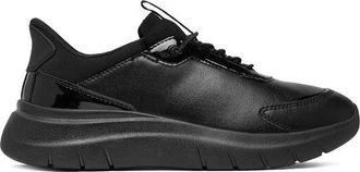 Geox Sneakers D Plummery Plus D680JA 5402 C9999 Schwarz