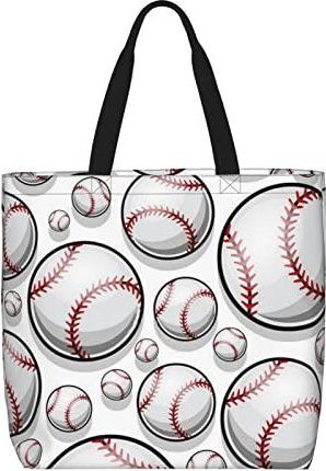 Generic Sac De Courses Mod&egrave;le De Baseball Sac Enfant R&eacute;utilisable De Grande Capacit&eacute; Sacs &Agrave; Main, Pour Femmes, Tous Les Jours, Shopping, Burea