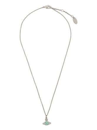 Vivienne Westwood Halskette - Celestial-Inspired Brass Necklace With Turquoise P - Gr. unisize - in Mehrfarbig - f&uuml;r Damen