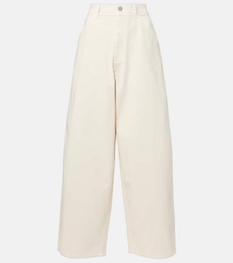 Christophe Lemaire High-Rise Wide-Leg Jeans