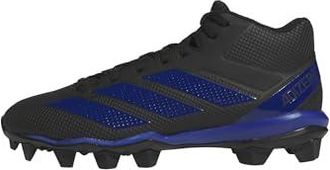 adidas Adizero Impact.2 Spark Molded Football, Baskets pour homme, Black Team Royal Blue Black, 45 1/3 EU