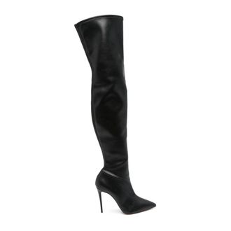 Casadei Femme, Chaussures, Noir, Taille: 41 EU Over-knee Bottes