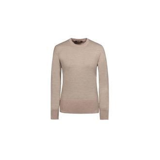 Moorer Femme, Pulls, Beige, Taille: 40 FR Nilufar Crewneck