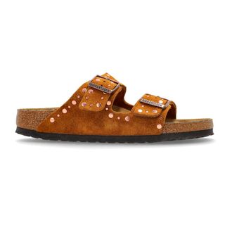 Birkenstock Femme, Chaussures, Brun, Taille: 41 EU Arizona Rivet Border