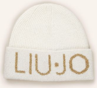 Liu Jo Liu Jo Mütze Mit Glitzergarn weiss