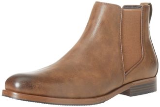 Amazon Essentials Herren Chelsea-Stiefelette, Kastanienbraun, 43.5 EU