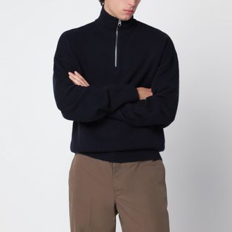 Extreme Cashmere Navyfarbener N&deg;235 Hike Pullover aus Kaschmir