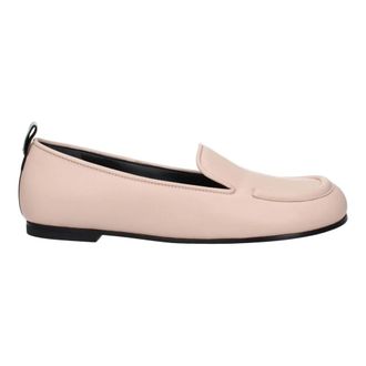 Premiata Rosa Lederloafer mit R&uuml;ckenlogo - - Shoes - Damen - Rosa - 37 EU