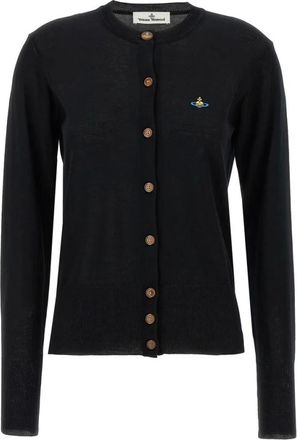 Vivienne Westwood Femme, Pulls, Noir, Taille: 38 FR Sweater