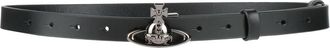 Vivienne Westwood SMALL ORB BUCKLE BELT/GUNMETAL