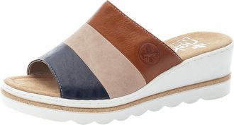 Rieker Damen - Pantoletten, 42 EU