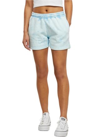Urban Classics Damen Shorts Ladies Towel Washed Sweat Shorts balticblue 5XL
