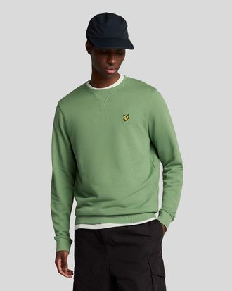 Lyle & Scott Rundhals-Sweatshirt - Grün