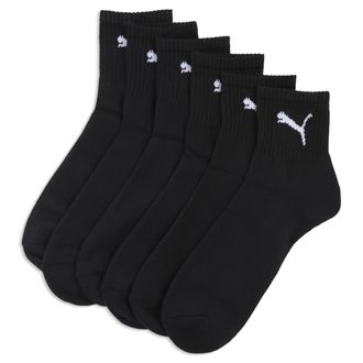 Puma Lot de 3 paires de chaussettes courtes unisexes PUMA, V&ecirc;tements, Noir, 35-38