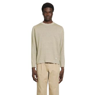 C.P. Company Linen Blend Crewneck Sweater