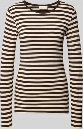 Freequent Skinny Fit Longsleeve aus Viskose-Mix Modell Liana