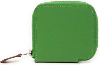 Herm&egrave;s porte-monnaie Epsom Azap (2023) - Vert
