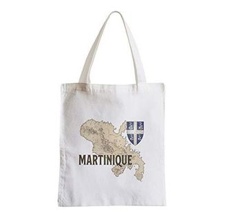 Fabulous Grand Sac Shopping Plage Etudiant Martinique 972 Departement Fort de France Carte Ancienne Rare