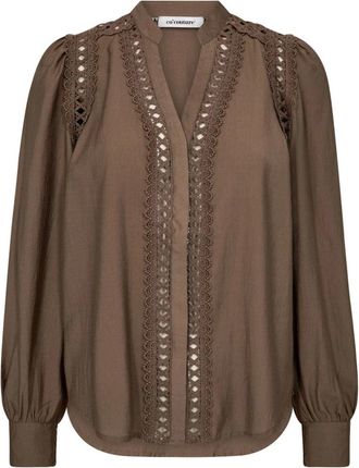 Co'Couture Femme, Blouses et Chemises, Brun, Taille: 38 FR Blouses