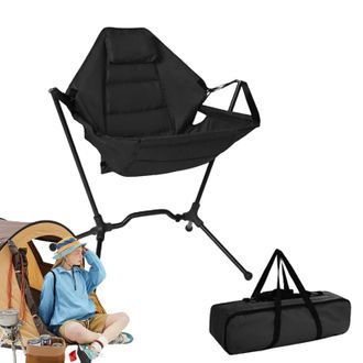 Generico Zum Camping, Schaukelst&uuml;hle f&uuml;r H&auml;ngematten, Klappstuhl und Campingstuhl, tragbar und verstellbar, f&uuml;r Terrasse, Wohnzimmer, Outdoor, Picknick