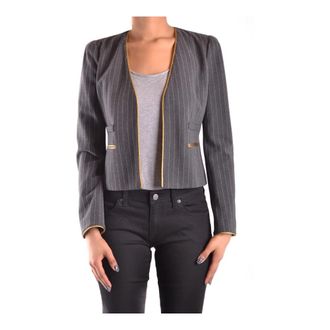 Pinko Strukturierter Blazer - - Jackets - Damen - Grau - M