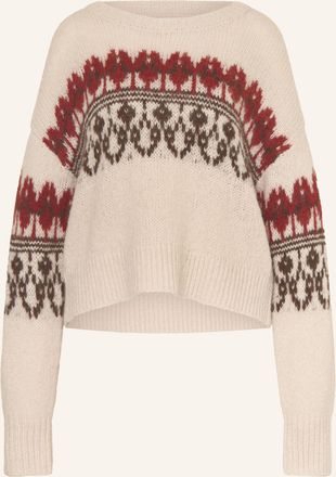 Mrs & Hugs Mrs & Hugs Pullover Mit Alpaka weiss