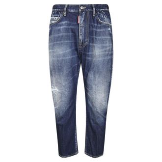 Dsquared2 Homme, Jeans, Bleu, Taille: L Be Cool Be Nice Wash Dans Big Brother Jeans