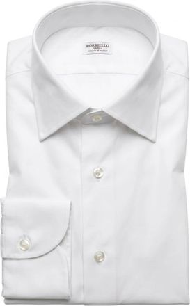 Borriello Homme, Chemises, Blanc, Taille: 2XL Camicia Classica