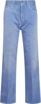 Haikure Femme, Jeans, Bleu, Taille: W27 Jean en denim cinq poches