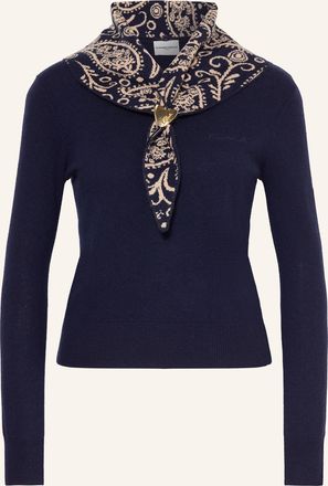 Claudie Pierlot Claudie Pierlot Pullover Mit Abnehmbarem Kragen blau