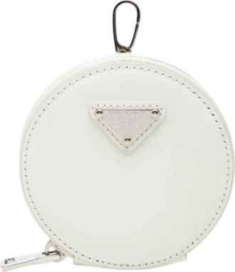 Prada Porte-monnaie Pre-owned - Femme - Pre-owned - Blanc - Taille: ONE Size