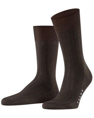 Falke Socken Milano mit Klimaaktiv-Sohle und Rippstruktur in