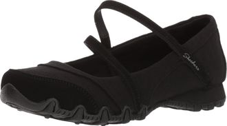 Skechers Bikers - Get-up, Damen Maria Janes, Schwarz (Black), 37.5 EU