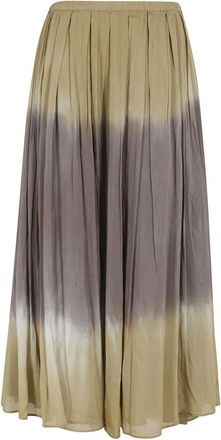 Roberto Collina Femme, Jupes, Multicolore, Taille: 38 FR Long Skirt Tie-Dye