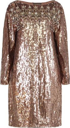 Alberta Ferretti Femme, Robes, Rose, Taille: 40 FR Elegant Dress With Sequins