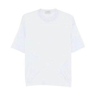 John Smedley Femme, Pulls, Blanc, Taille: 40 FR Danby Sea Island Cotton Sweater