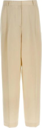 Toteme Femme, Pantalons, Beige, Taille: 36 FR Pantalons