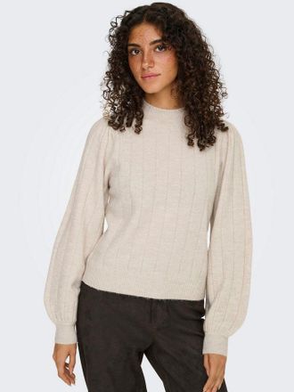 Only Strickpullover ONLFIRENZE LS HIGHNECK PULLOVER KNT NCA