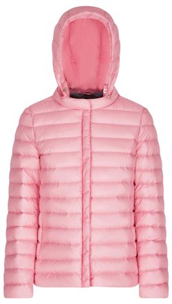 Geox Womens W Jaysen Short Jacket, Flamingo PINK, 46